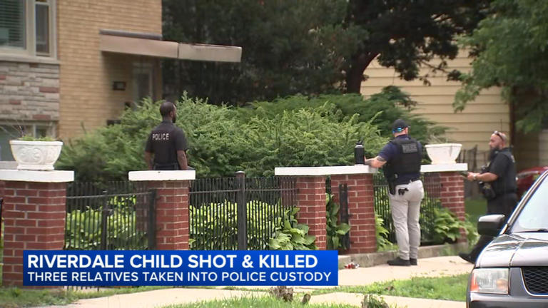 Child shot, killed inside Riverdale home; 3 family members in custody ...