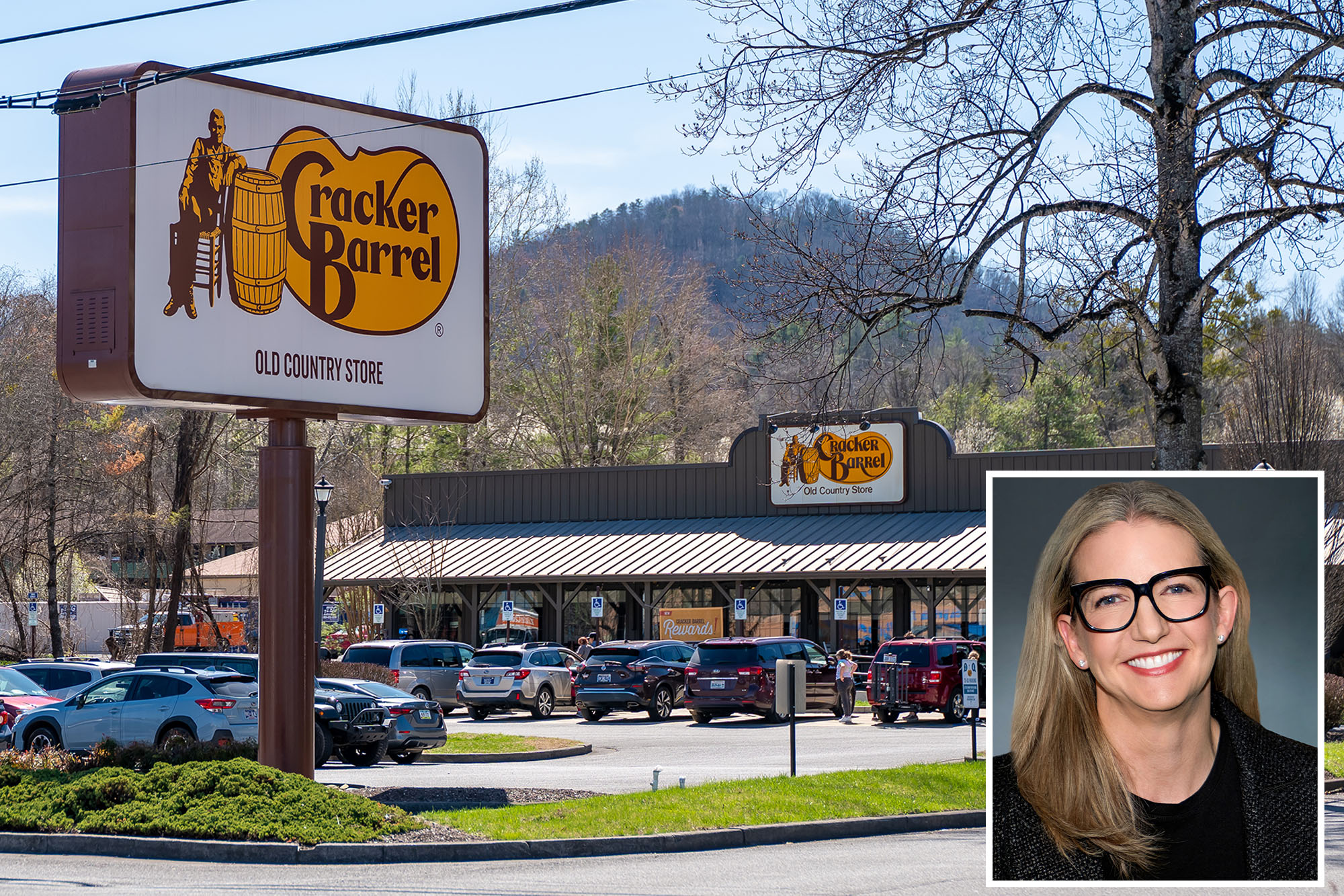 Cracker Barrel shares surge 23% on upbeat sales forecast as logo ...