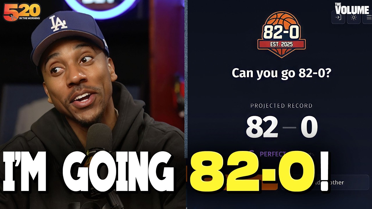 Jeff Teague & 520 play viral 82-0 NBA game live on the air