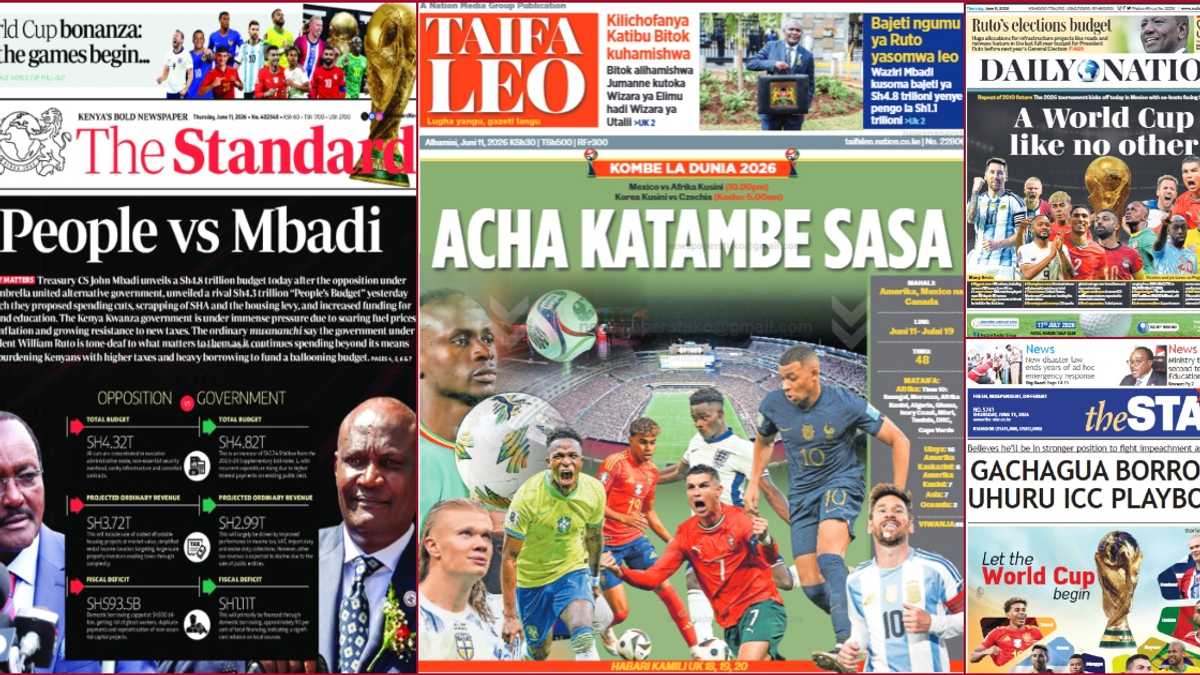Kenya newspapers review: How school unrest, alleged tensions with CS ...