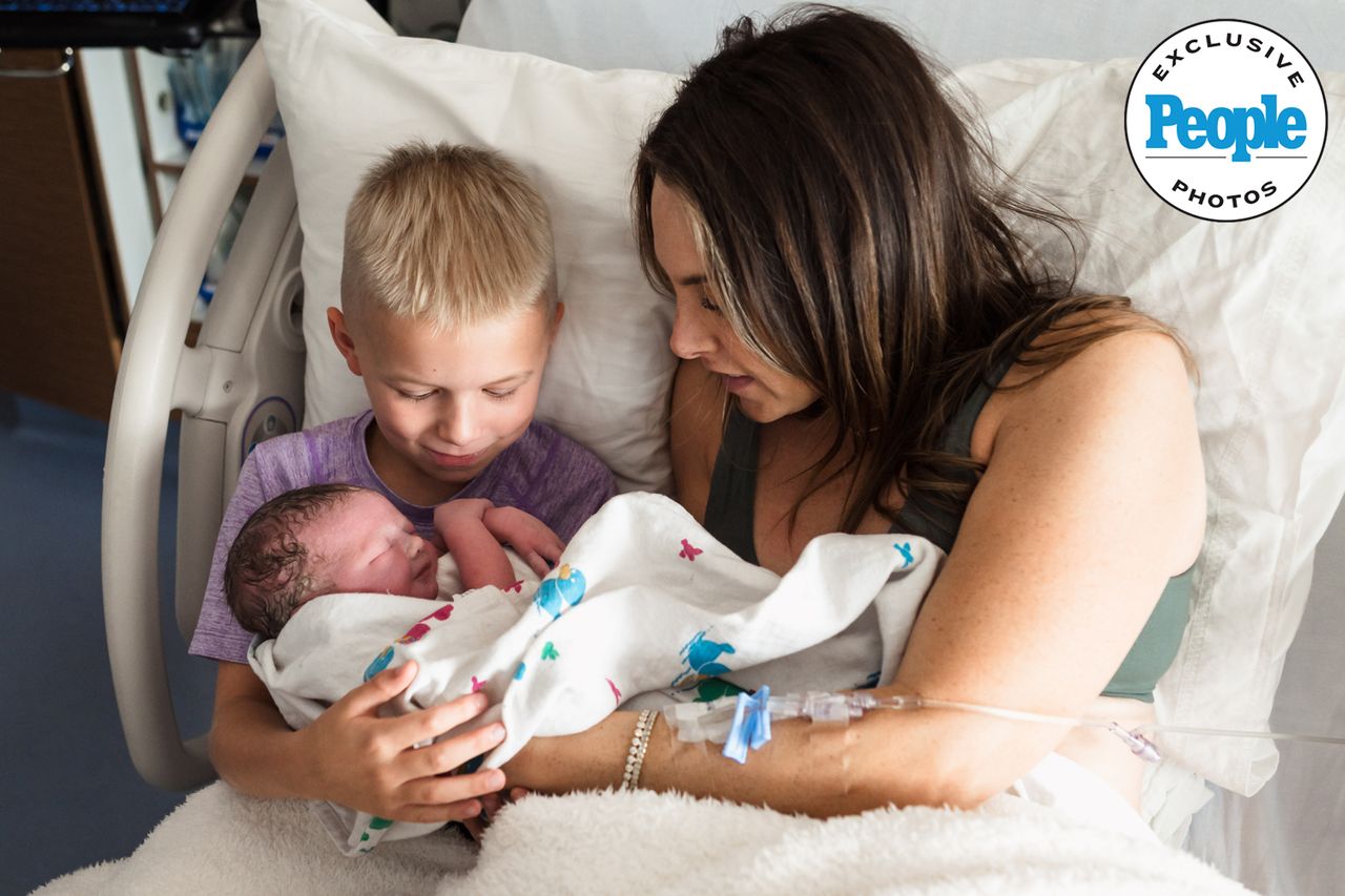 Daryl-Ann Denner welcomes her fourth baby with husband Daniel with 'one ...