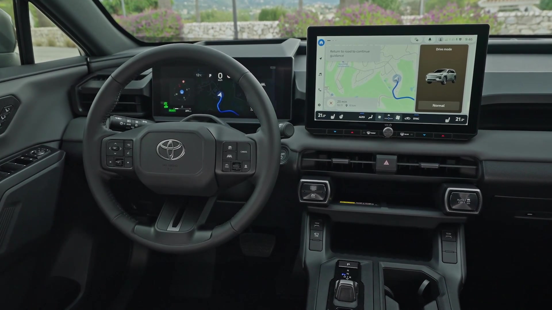 2026 Toyota RAV4 PHEV interior design in avantgarde bronze