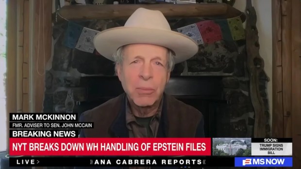 Former John McCain adviser says Trump-Epstein fallout is 'worst case ...