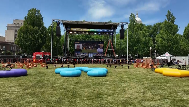 Where are watch parties being held for the World Cup?