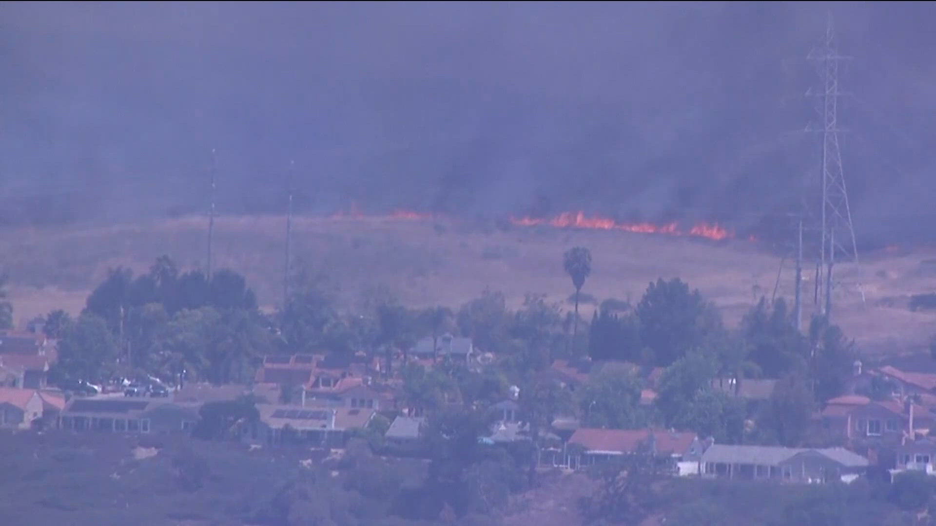 San Diego wildfire forces evacuations at Camp Pendleton and Oceanside ...