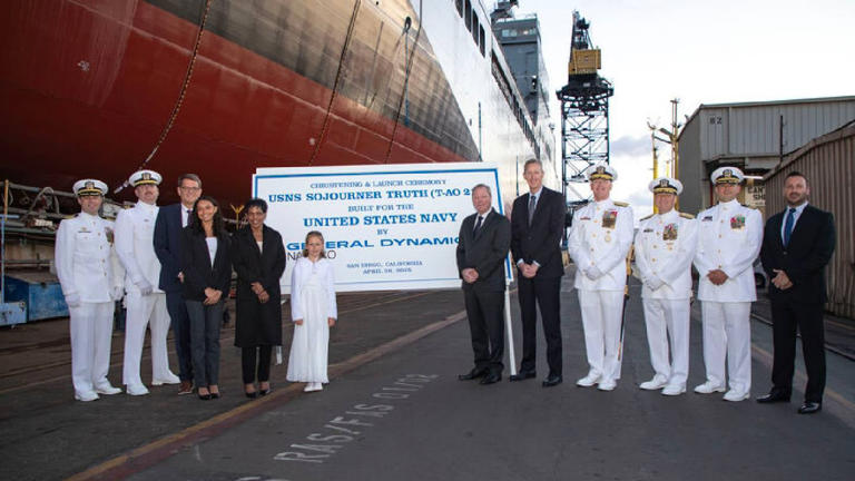 General Dynamics NASSCO delivers USNS Sojourner Truth to US Navy