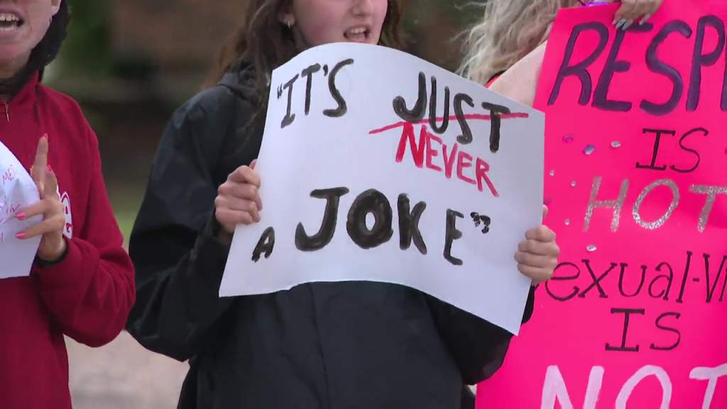 Camrose students protest disturbing rape, mutilation messages shared on ...