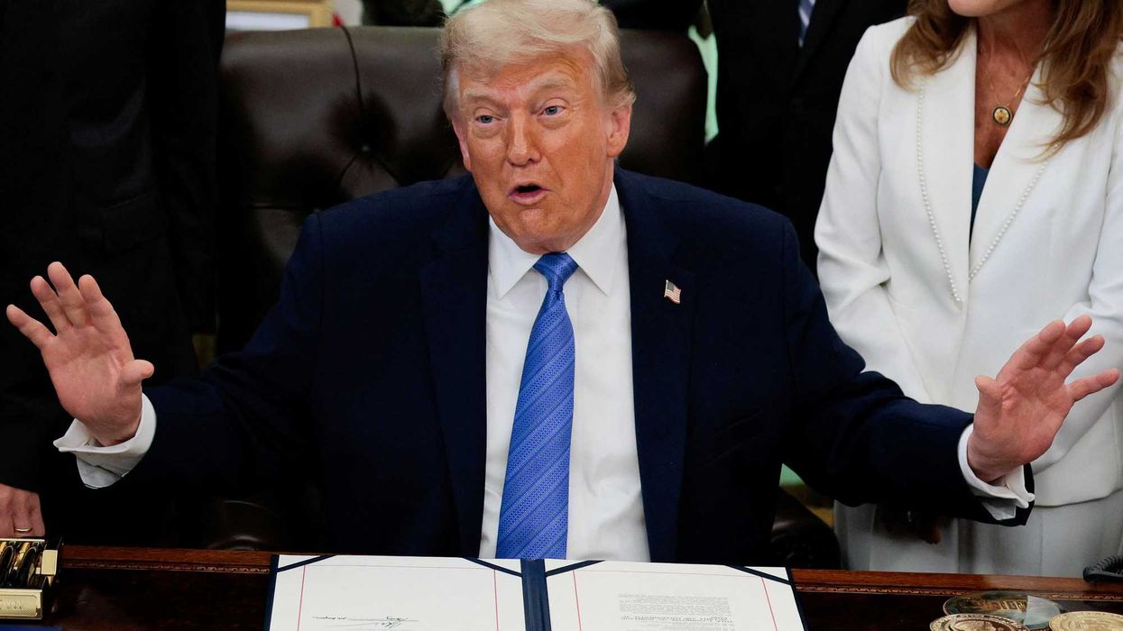 Trump mocked for 'flat-out untrue' claim about oil in Iran