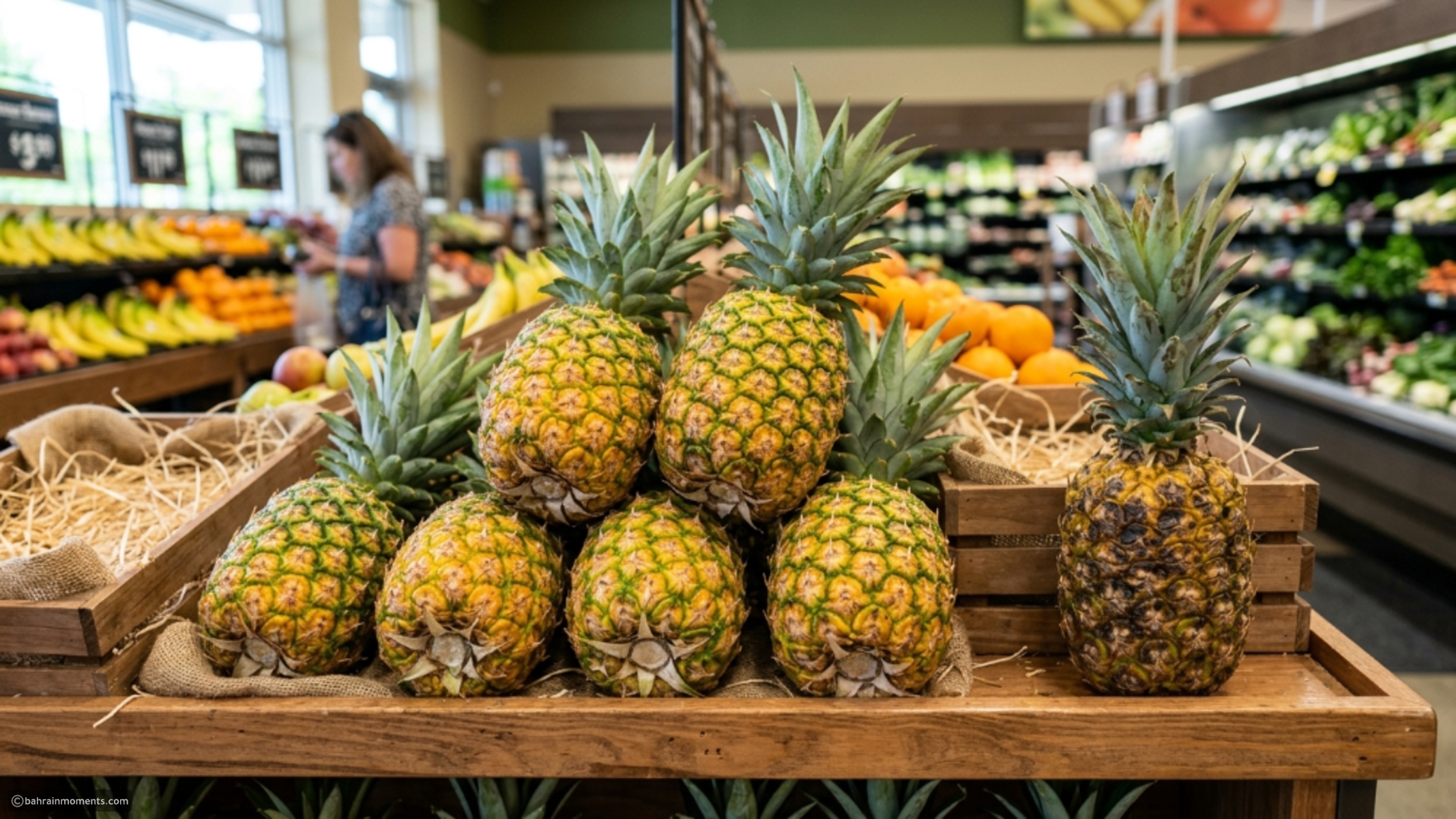 The only way to tell if a pineapple is ripe