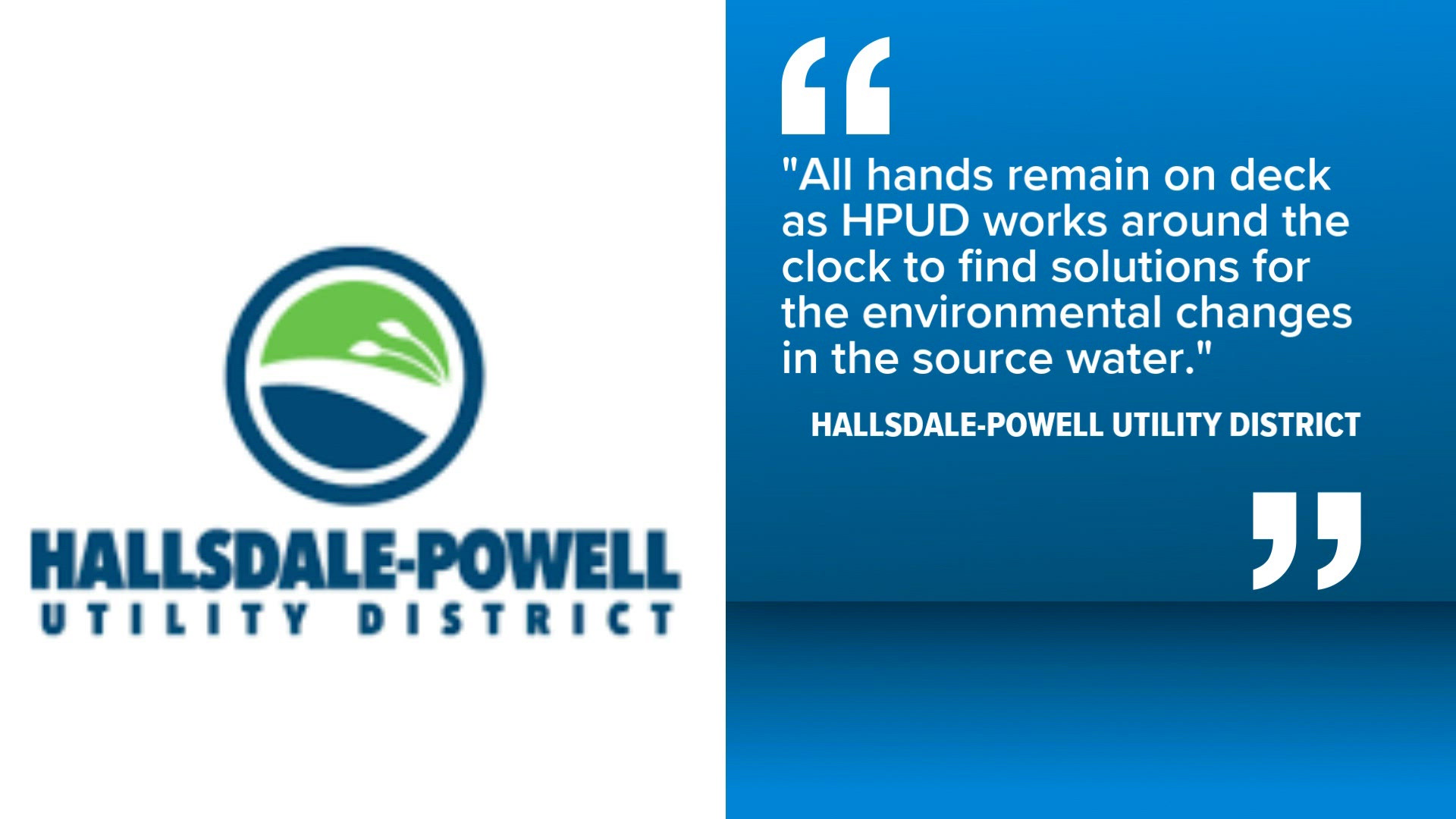 Some Hallsdale-Powell Utility District customers notice discolored tap ...