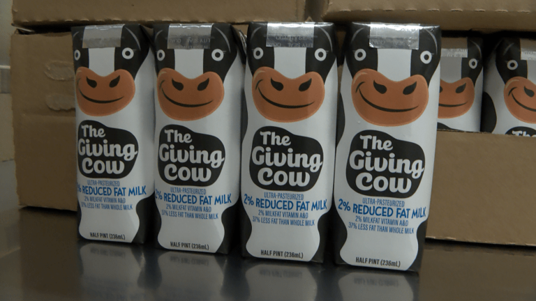 Siouxland businesses donate 27K cartons of milk to Food Bank of Siouxland