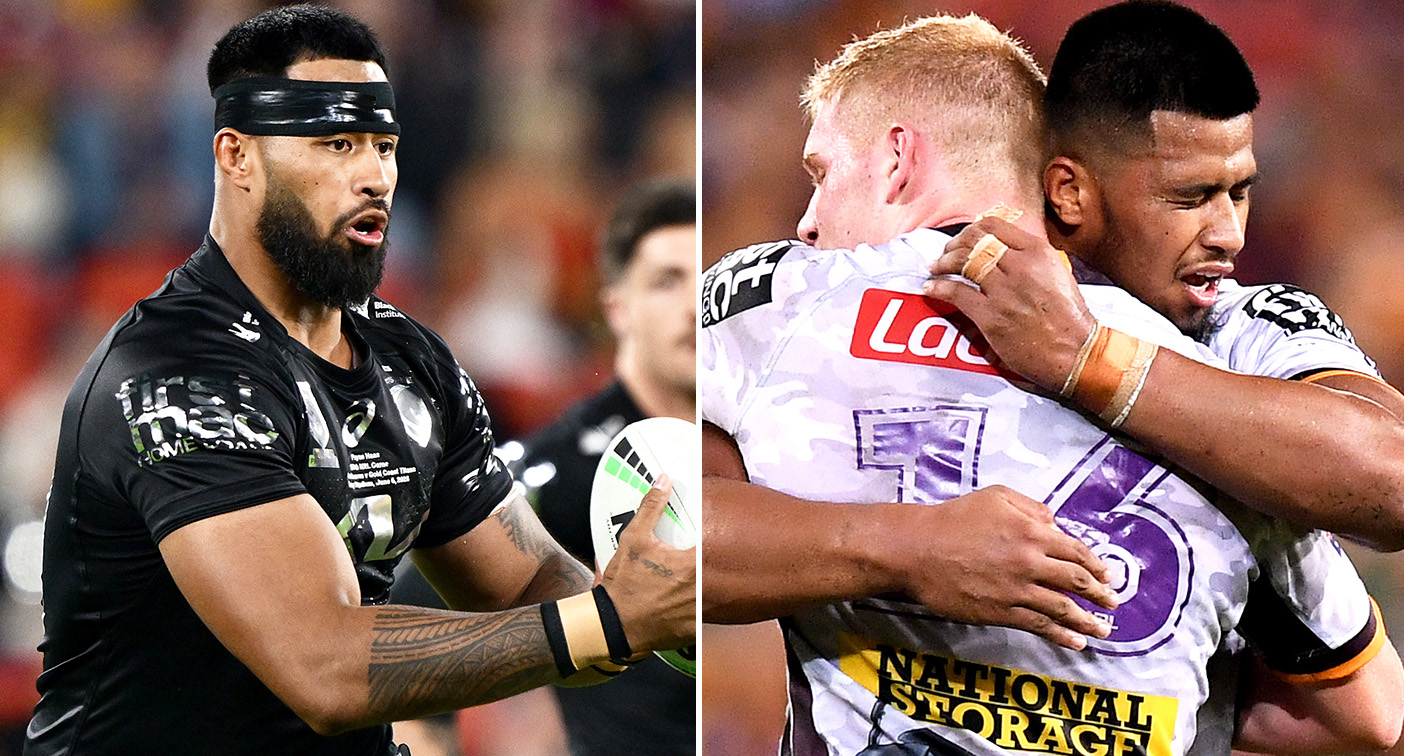 Payne Haas in sad admission about leaving Broncos as ex-teammate ...