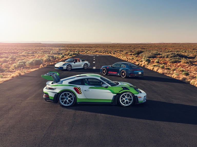 Porsche 911 Carrera T Woody Edition is a denim-textured sports car ...