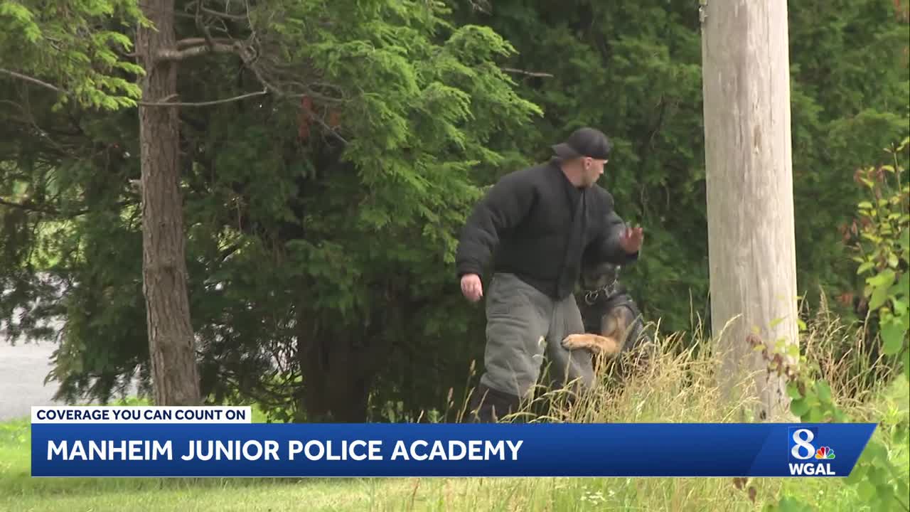 Manheim junior police academy offers kids hands-on law enforcement ...