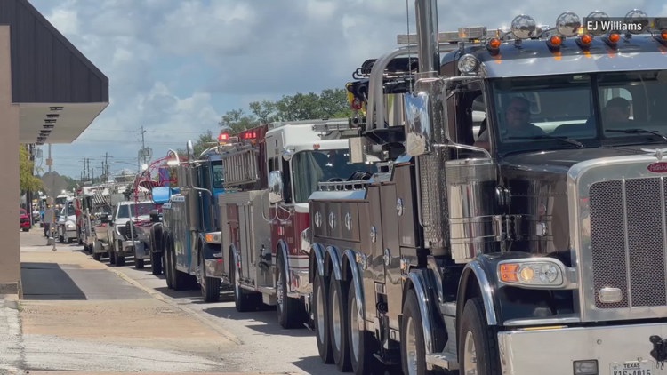 Orange towing pioneer honored with final procession