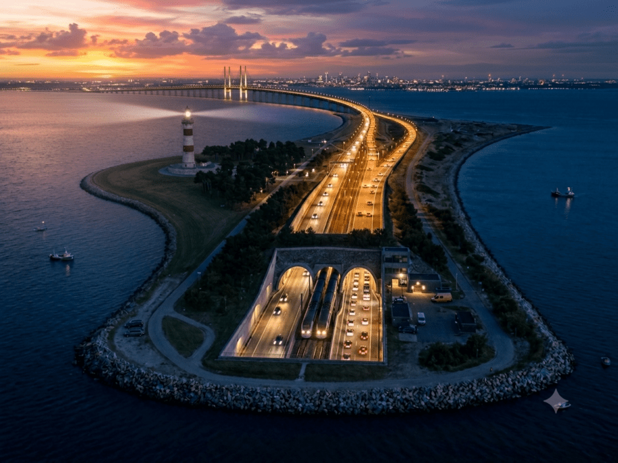 Photos: Developer proposes tunnel-bridge plans across Long Island Sound