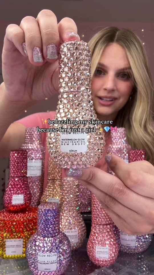 Bedazzled skincare with watermelon glow