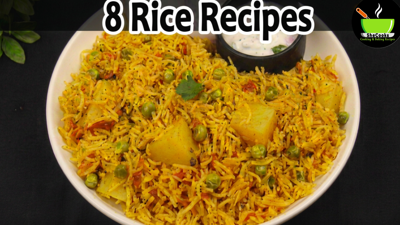 8 easy Indian rice recipes for lunch boxes | Pulao and more