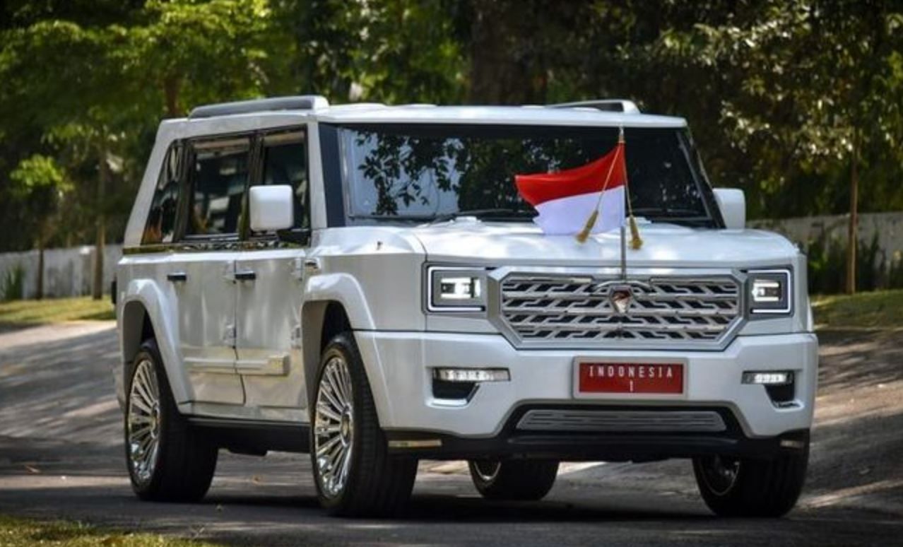 Prabowo Jujur, Maung MV3 Garuda Limousine Yang Dipakai Getar Gredek ...