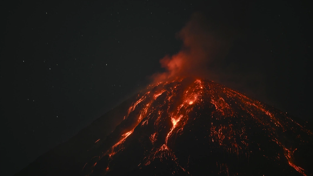 16 volcanoes with catastrophic eruption potential