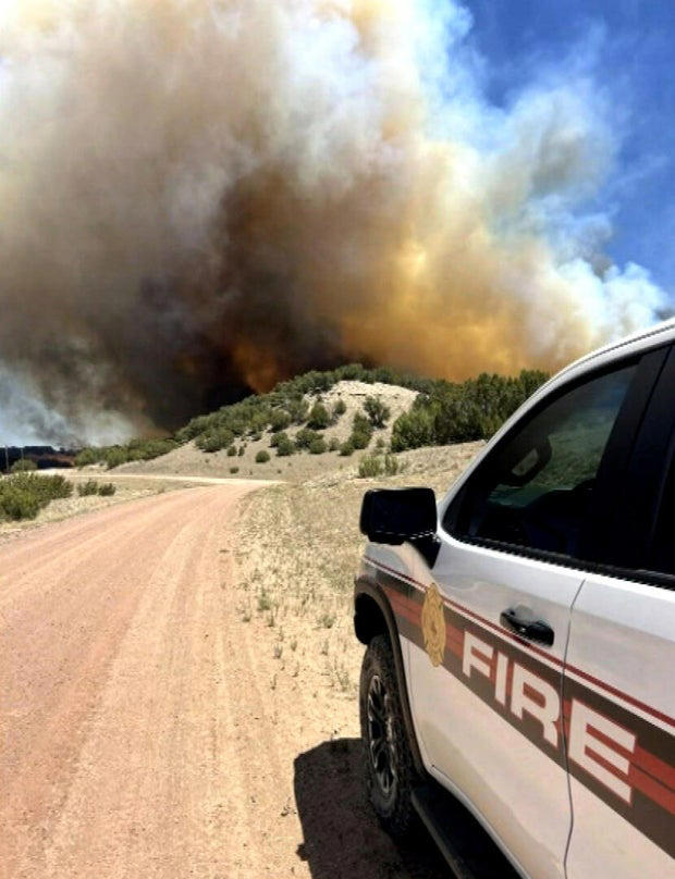 Wildfire in Colorado's Las Animas County forces evacuations