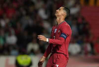 Watch: Cristiano Ronaldo misses easy goals vs Nigeria; is age finally ...