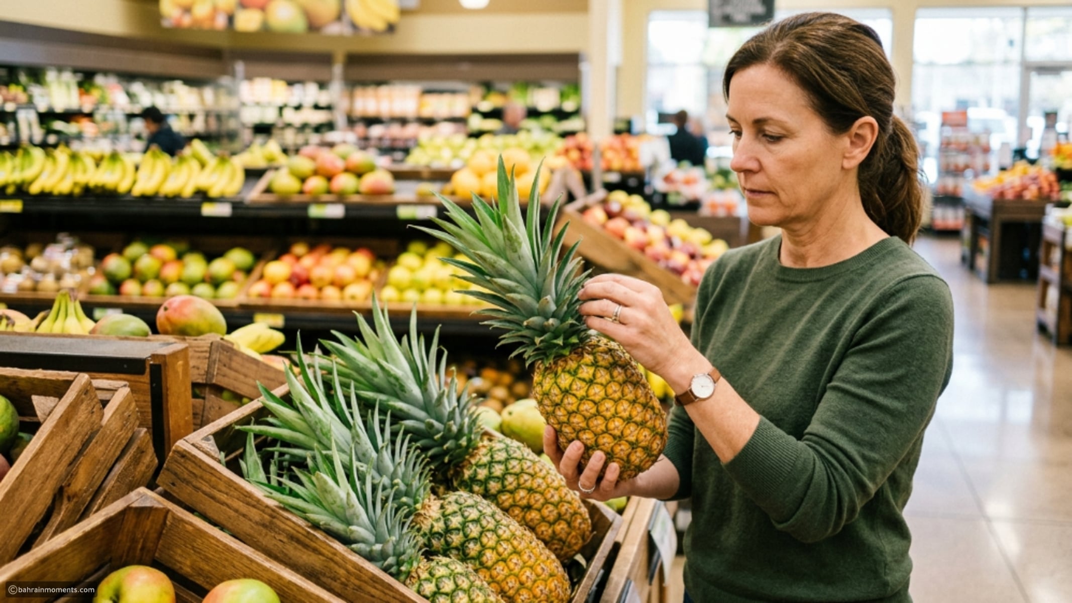 The only way to tell if a pineapple is ripe