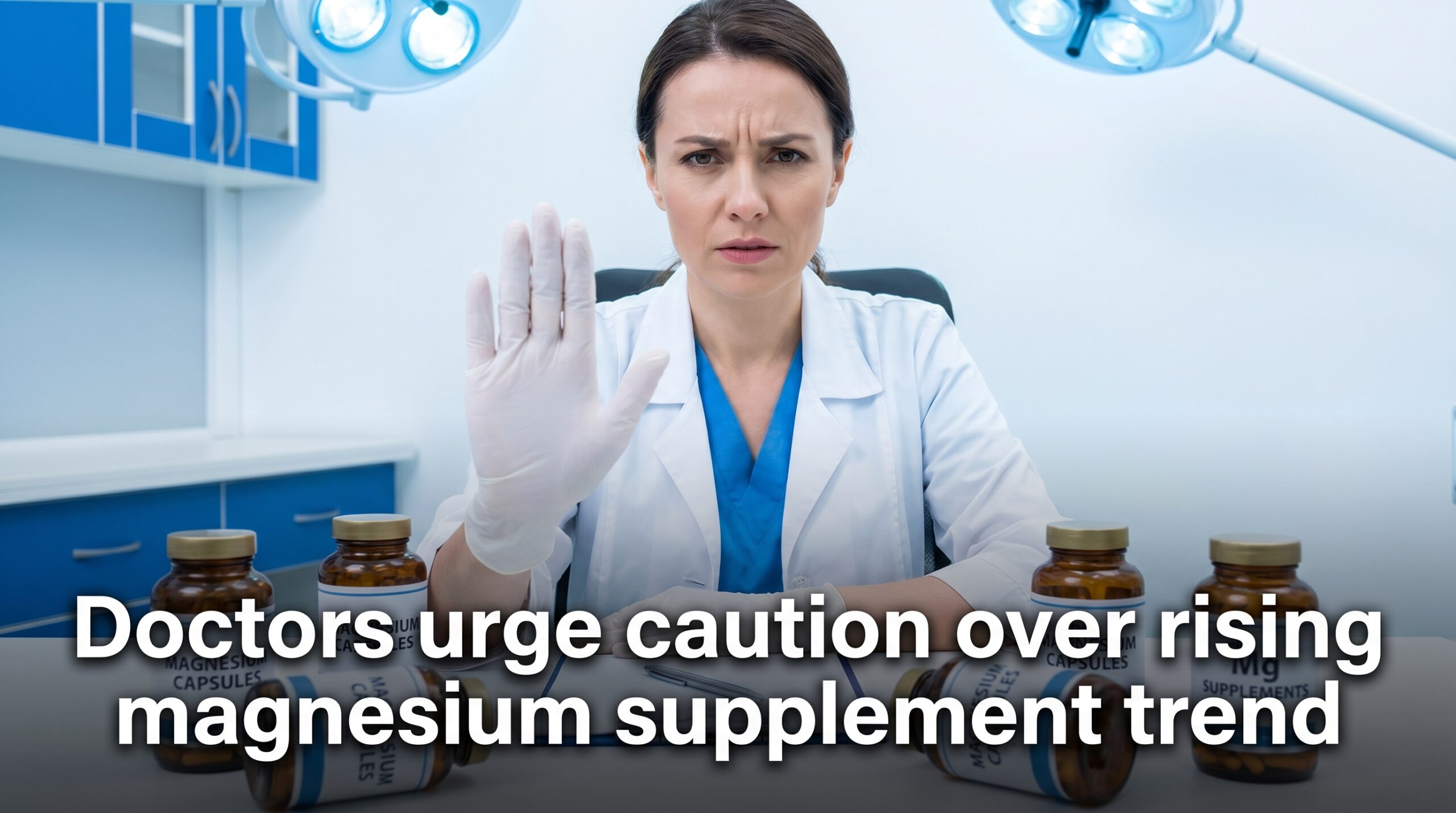 Doctors urge caution over rising magnesium supplement trend