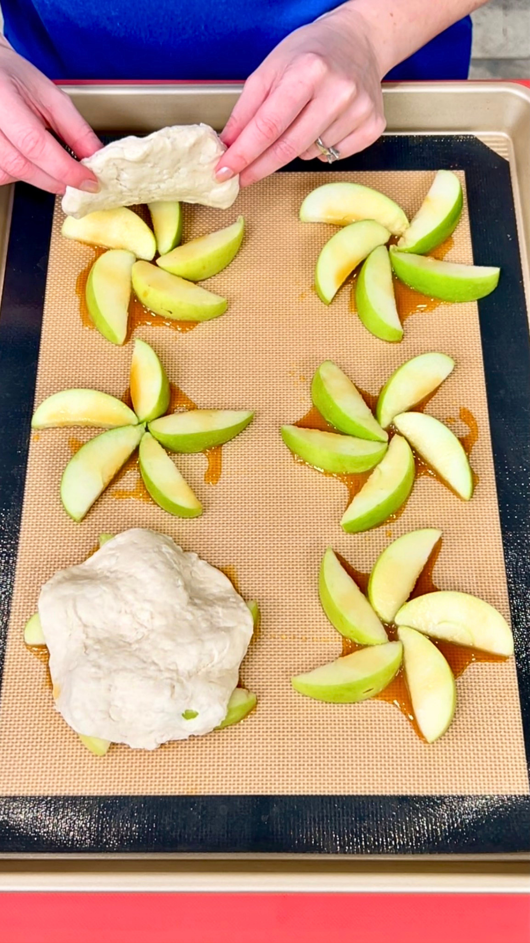 Upside down apple turnovers easy dessert recipe