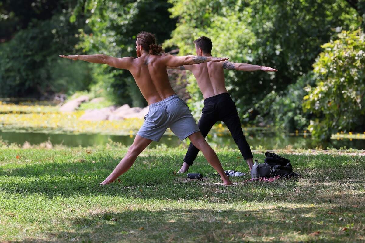 Experts' top stress-relief workouts include swimming, yoga, strength ...
