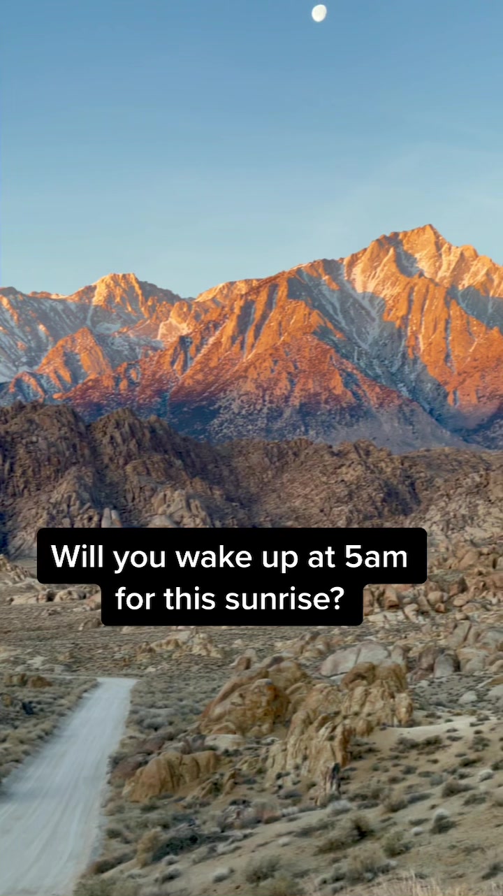 Sunrise views worth waking up early for in California