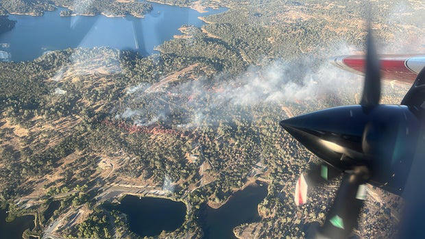 Turkey Fire threatens structures near Camanche Reservoir in Calaveras ...
