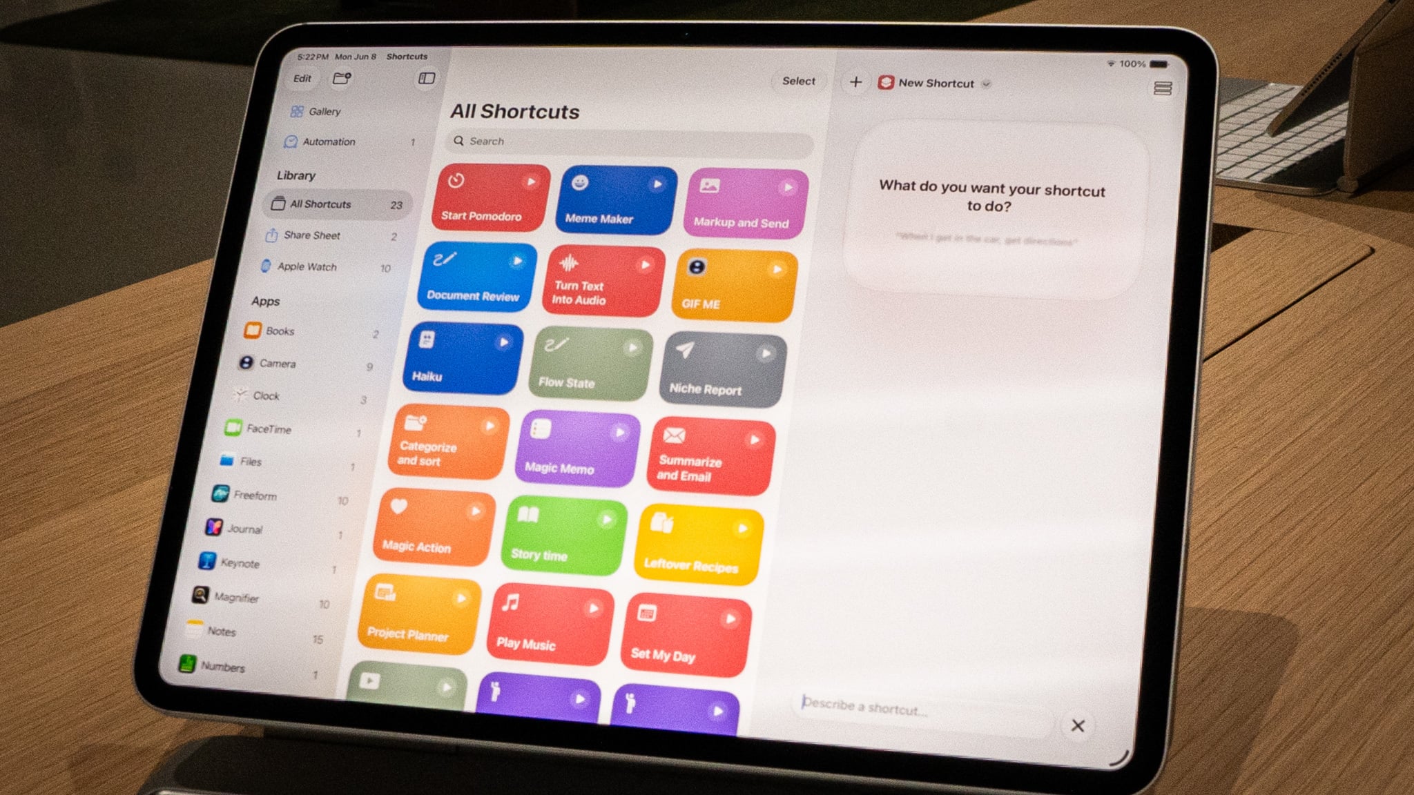 I tested Apple's new 'describe a shortcut' tool. It's not perfect, but ...