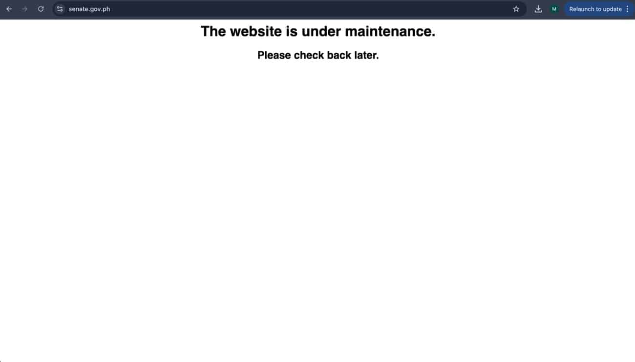 No sensitive data compromised in Senate website defacement — DICT