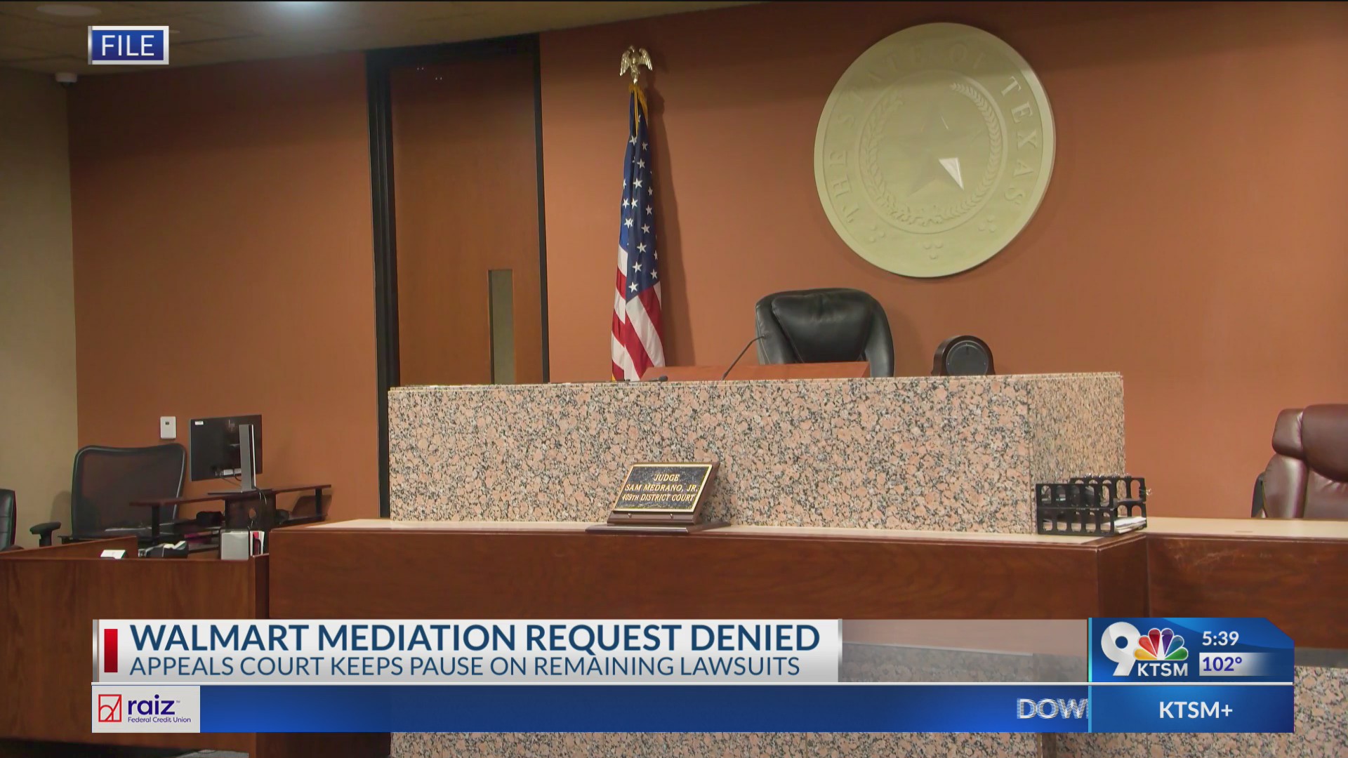 Walmart plaintiffs seek mediation in shooting case