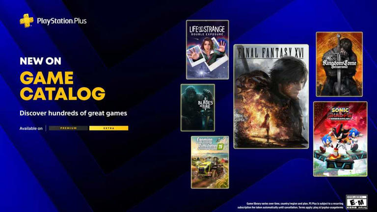 PlayStation Plus Extra June 2026 game catalog additions announced