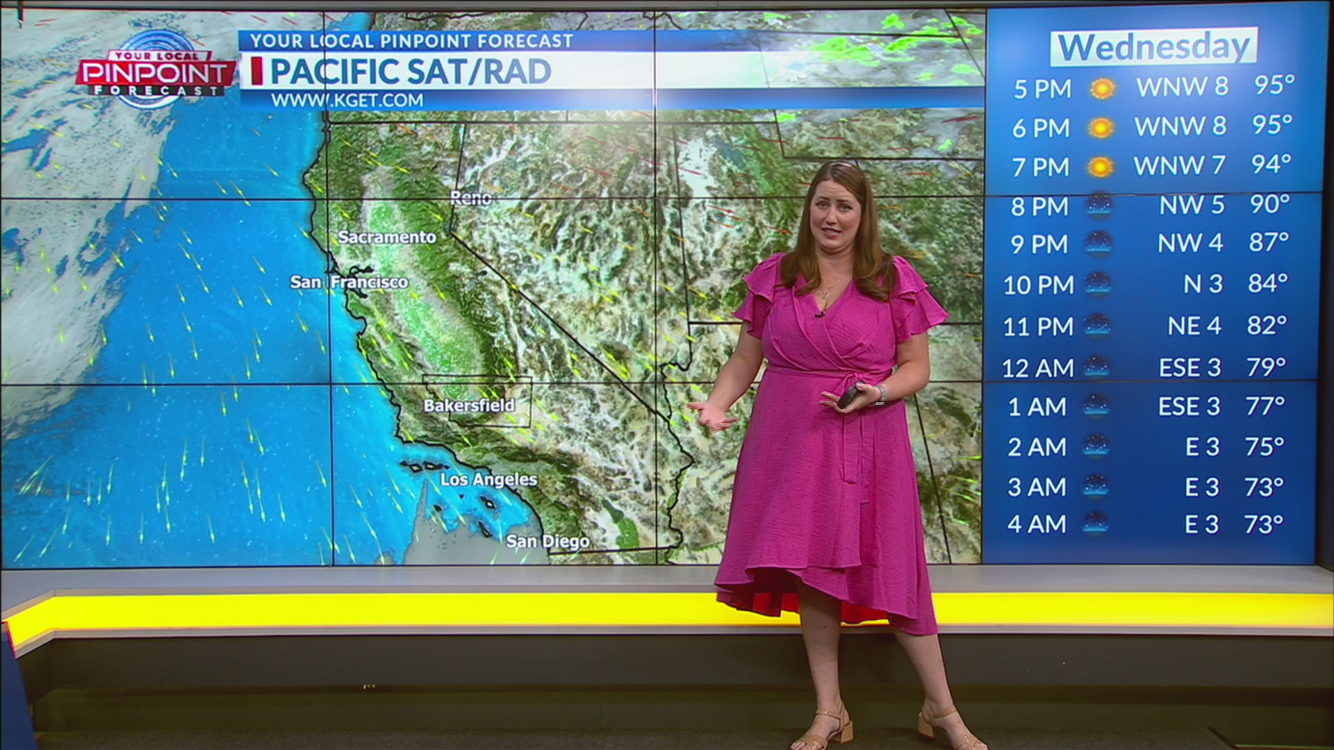 Elaina Rusk's Bakersfield weather forecast - June 10, 2026