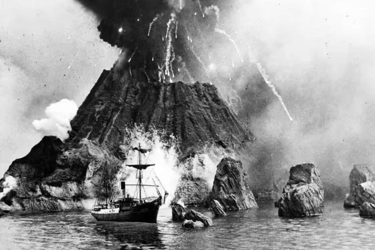 This volcano exploded so loudly that people heard it nearly 3,000 miles ...
