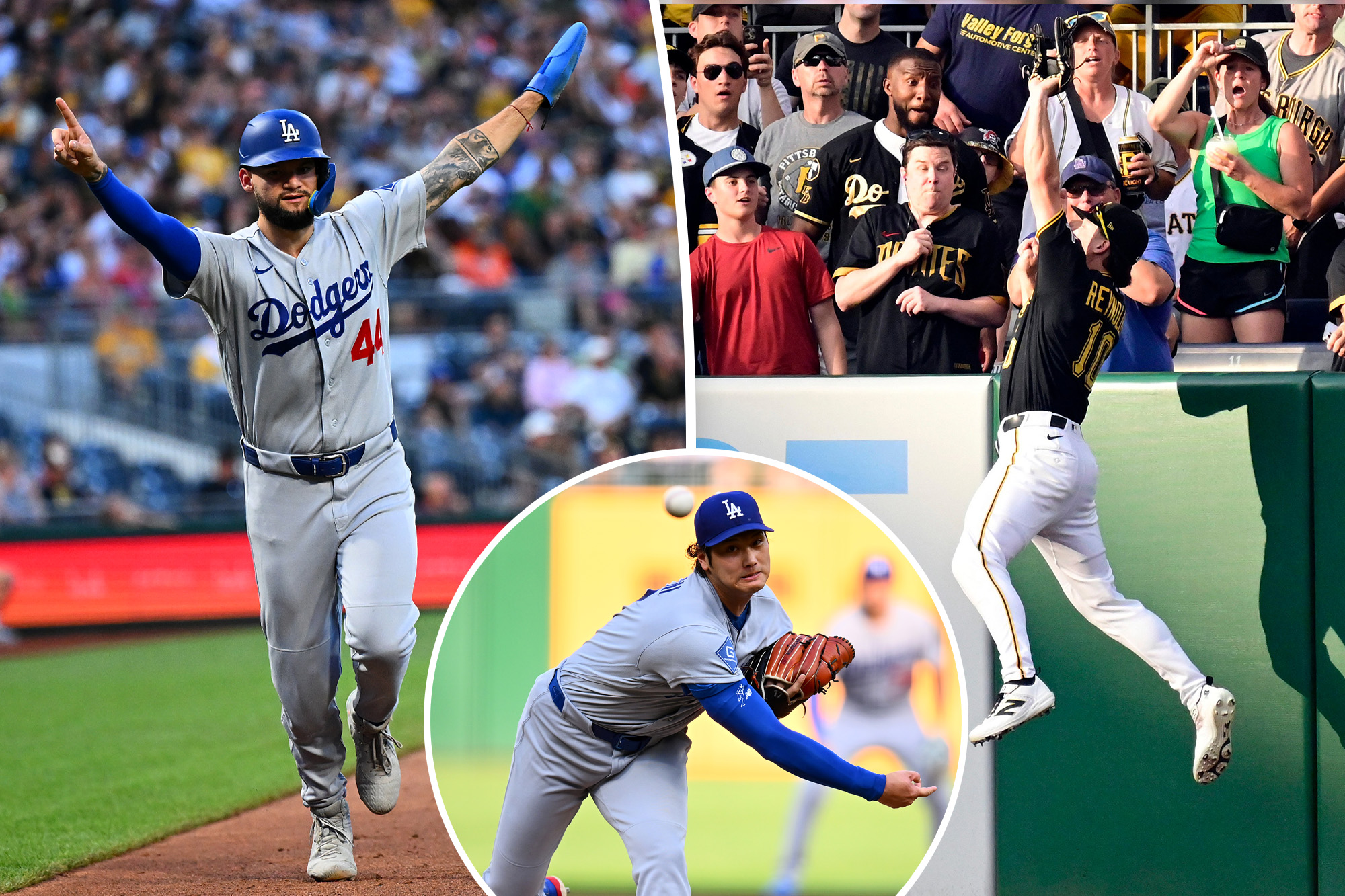 Dodgers’ late meltdown results in Pirates’ unlikely victory
