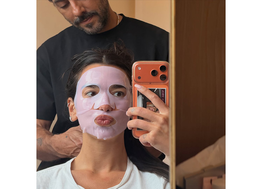 Dua Lipa prepped her wedding day skin with this €7.50 celeb-loved face mask