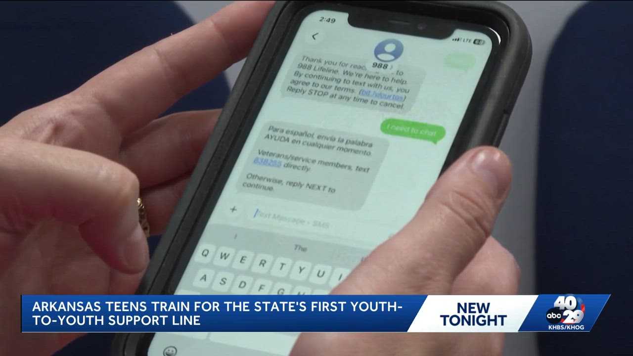New Arkansas teen mental health text line coming soon