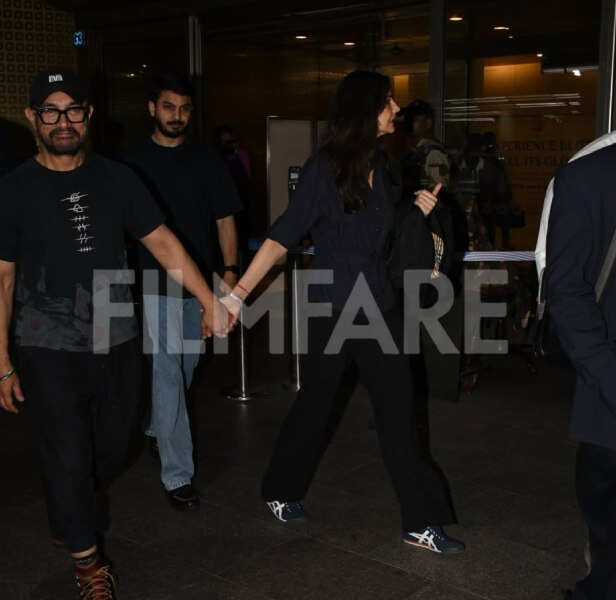 Photos: Aamir Khan and Gauri Spratt are back in the bay