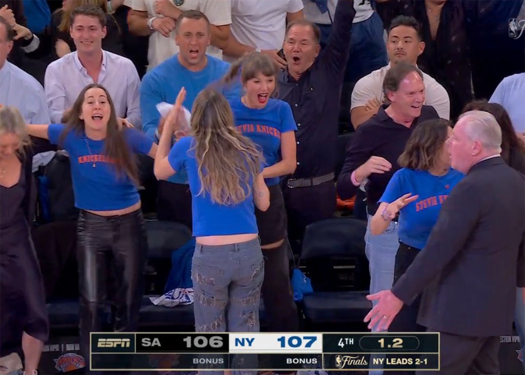 Celebrity row lost its collective mind over the Knicks’ historic Game 4 ...