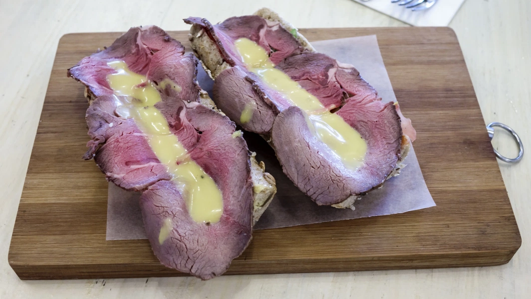 Slow-roasted beef sandwiches worth trying