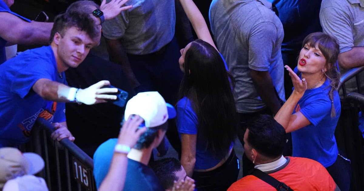 'Get out of here girl': Taylor Swift sparks viral Knicks radio hot mic ...