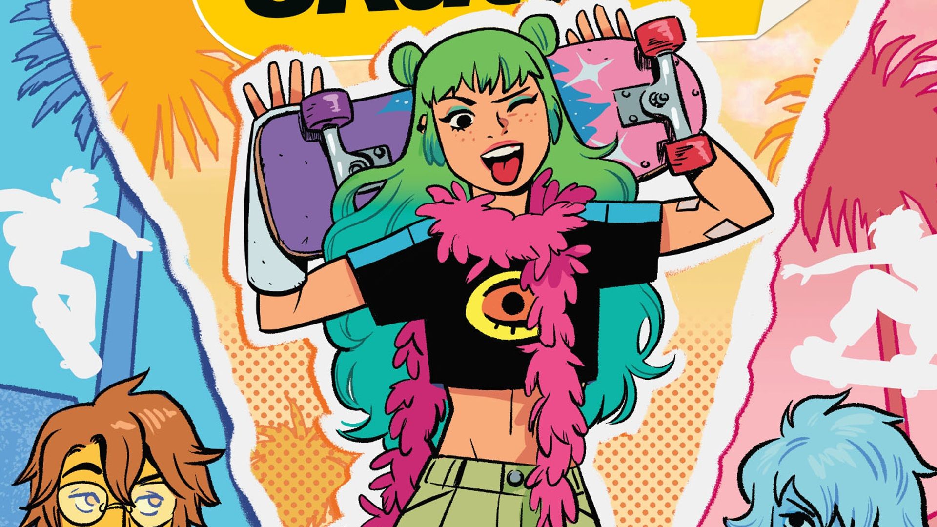 Skating meets sci-fi in brand-new series and we have an exclusive preview
