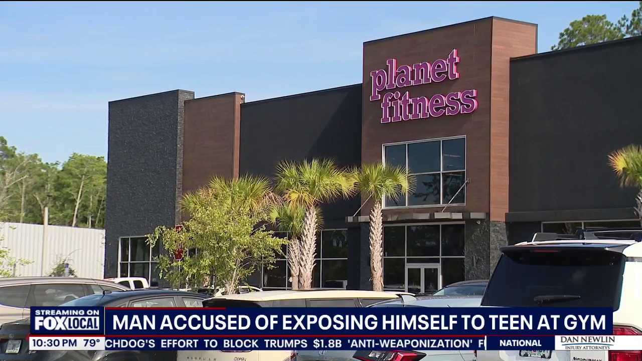 Man accused of exposing himself to teen inside gym locker room