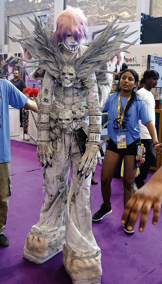 Anime India takes over Delhi: Cosplay coup witnessed at Yashobhoomi ...