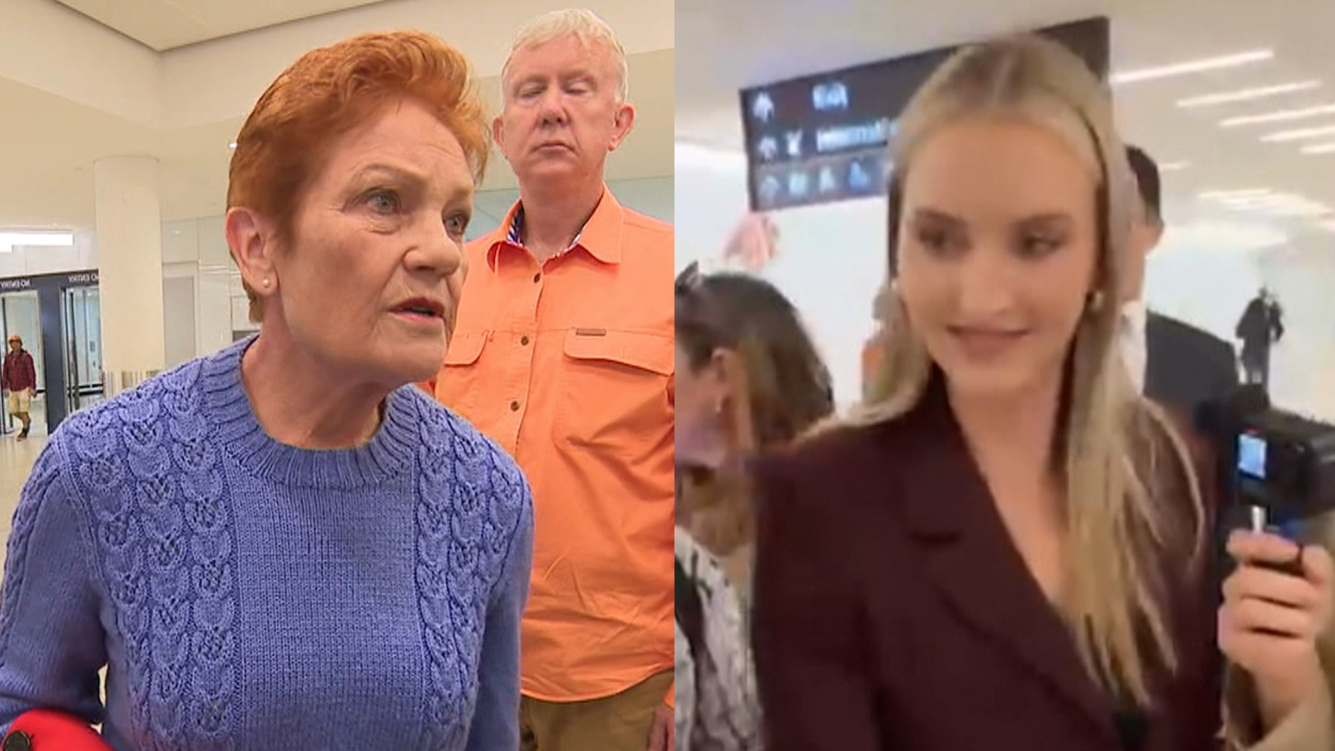 ‘Learn respect’: Pauline Hanson snaps at a journalist over ‘stupid ...