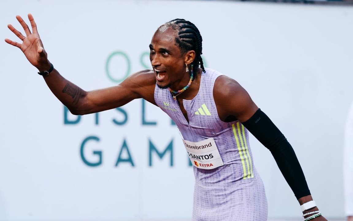 Alison dos Santos vence nos 400m com barreiras e segue invicto na ...
